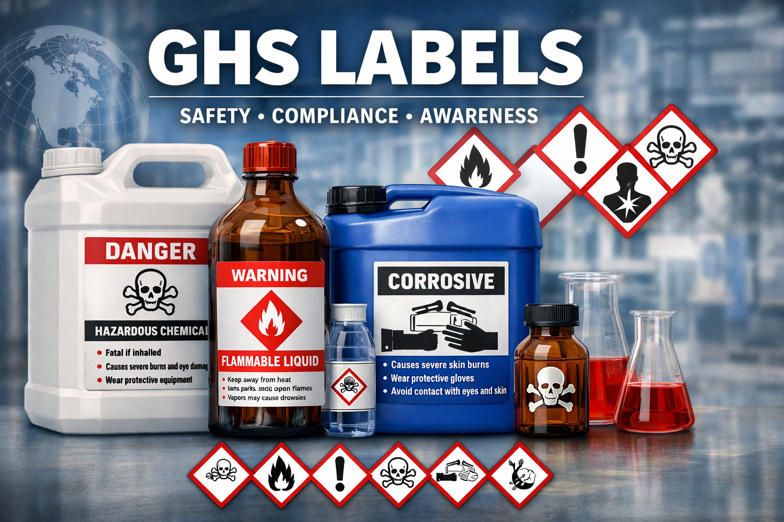 GHS Labels Hub | Requirements, Pictograms, HazCom